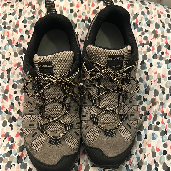 Merrell | Shoes | Merrell Mens Gray Hiking Shoes | Poshmark